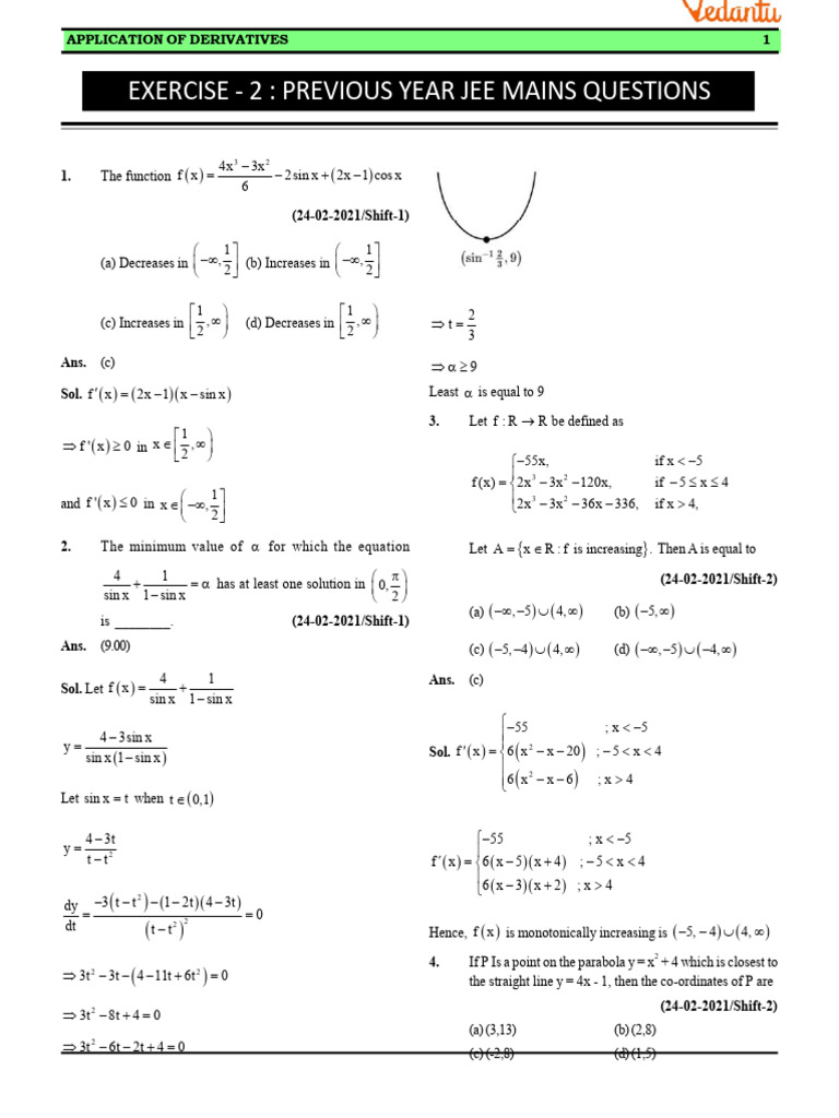 Application of Derivatives in Calculus | PDF | Area | Triangle