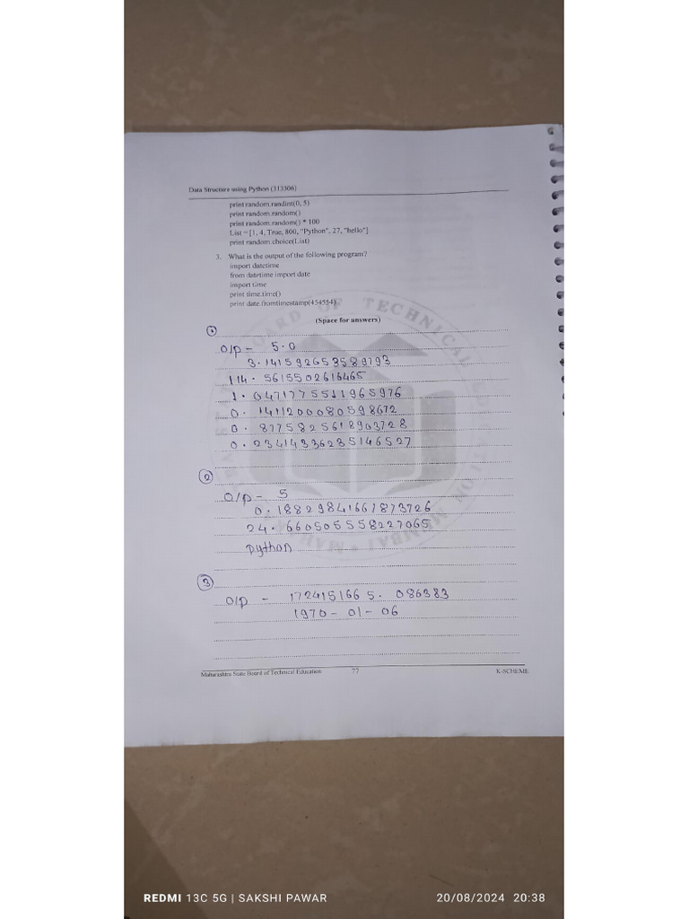 Python Practical 12 | PDF