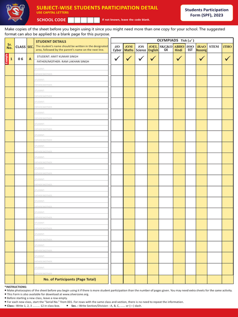 Assets Downloads Student Registration Form | PDF