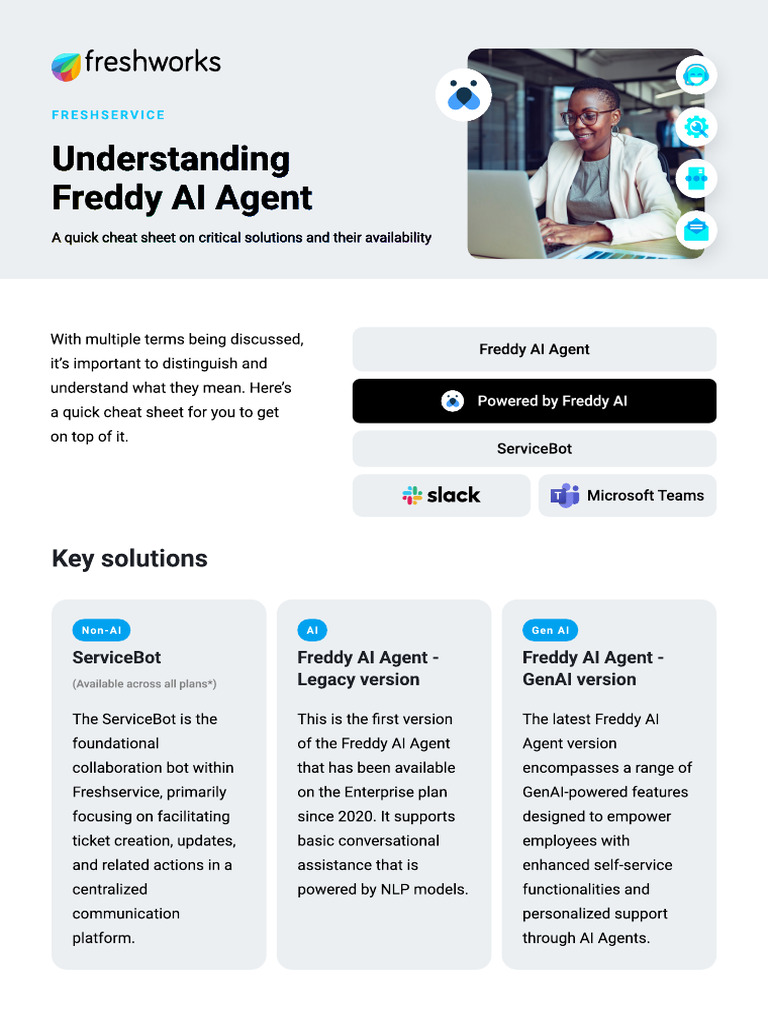 Freddy AI Comparison Sheet - Final | PDF | Artificial Intelligence | Intelligence (AI) & Semantics