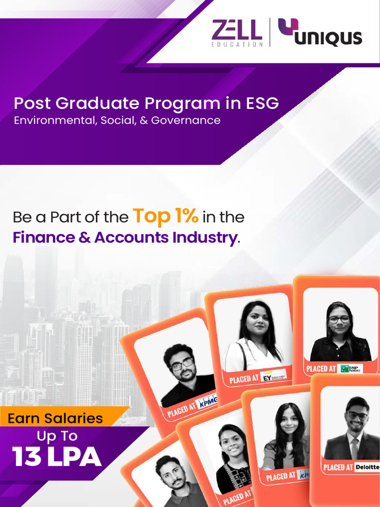 ESG Brochure Zell-Education | PDF | Economies | Business