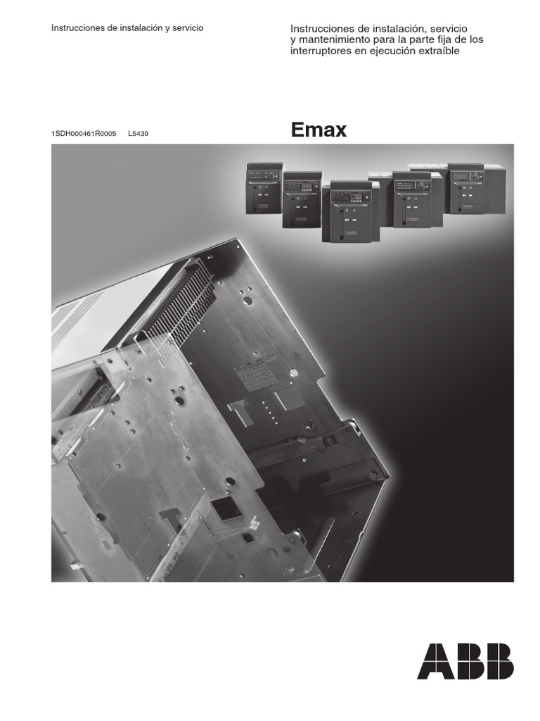 ABB SACE E2 | PDF | Tornillo | Cambiar