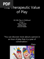 Play and SPICC Model Notes | PDF | Psychotherapy | Play Therapy
