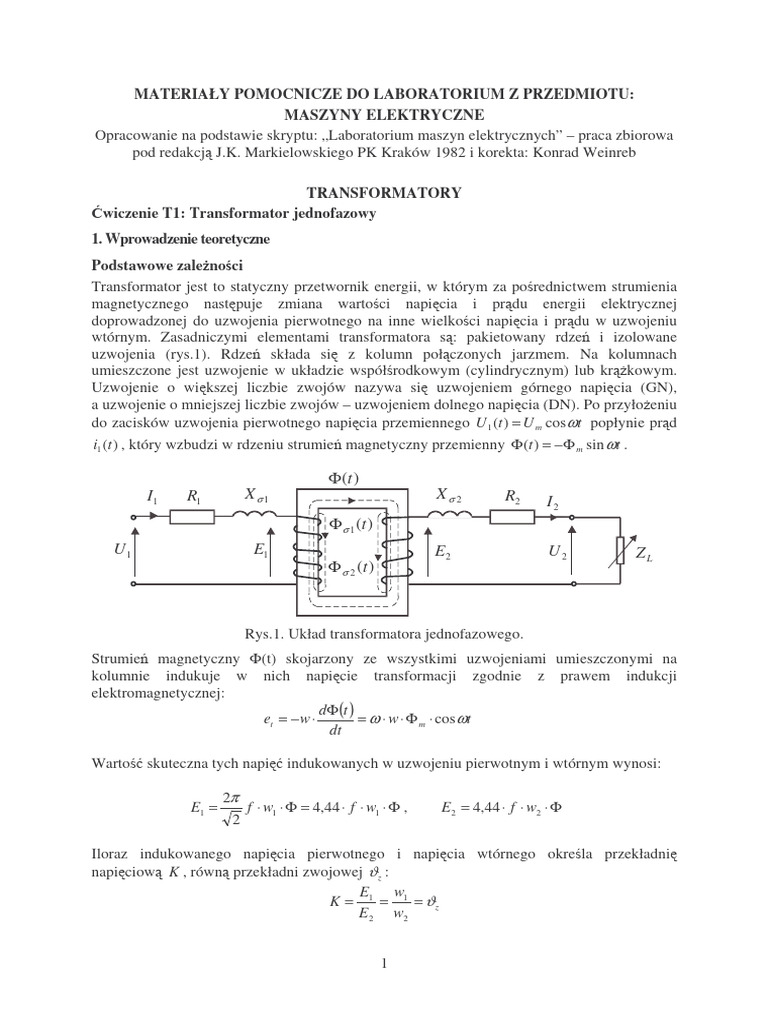 1. Transformator | PDF