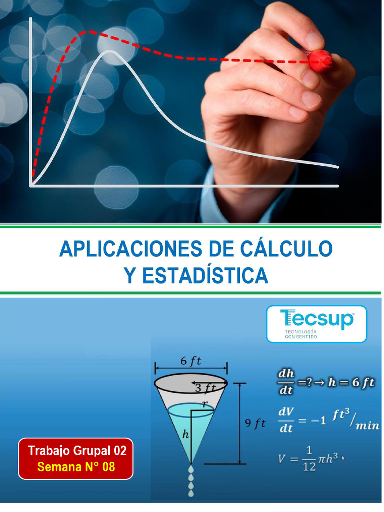 TRABAJO GRUPAL 02 - APLICACIONES DE CALCULO Y ESTADISTICA - 2024 -2-1 | PDF
