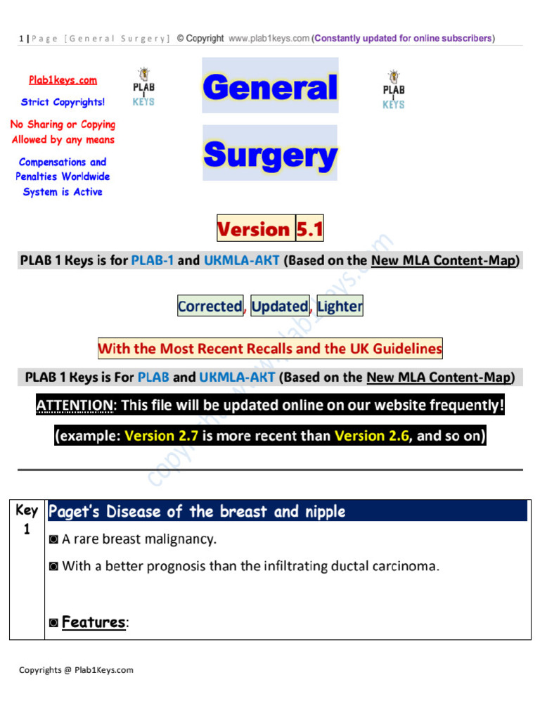 General Surgery(2) | PDF
