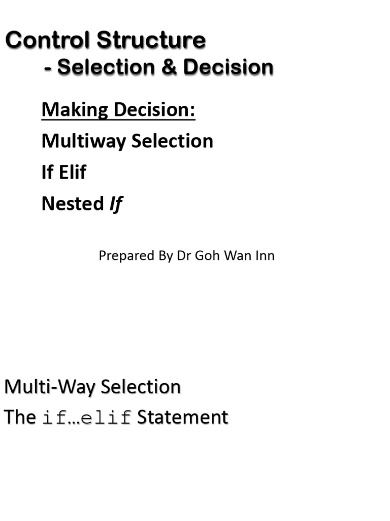 Multi Way Selection And Summaries Pdf Computer Programming Software Engineering