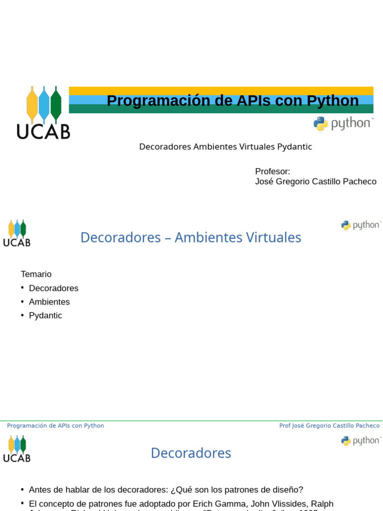 Decoradores en Python: Guía Práctica | PDF | Objeto (informática ...