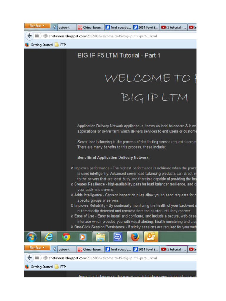 Big Ip F5 Ltm Tutorial Pdf