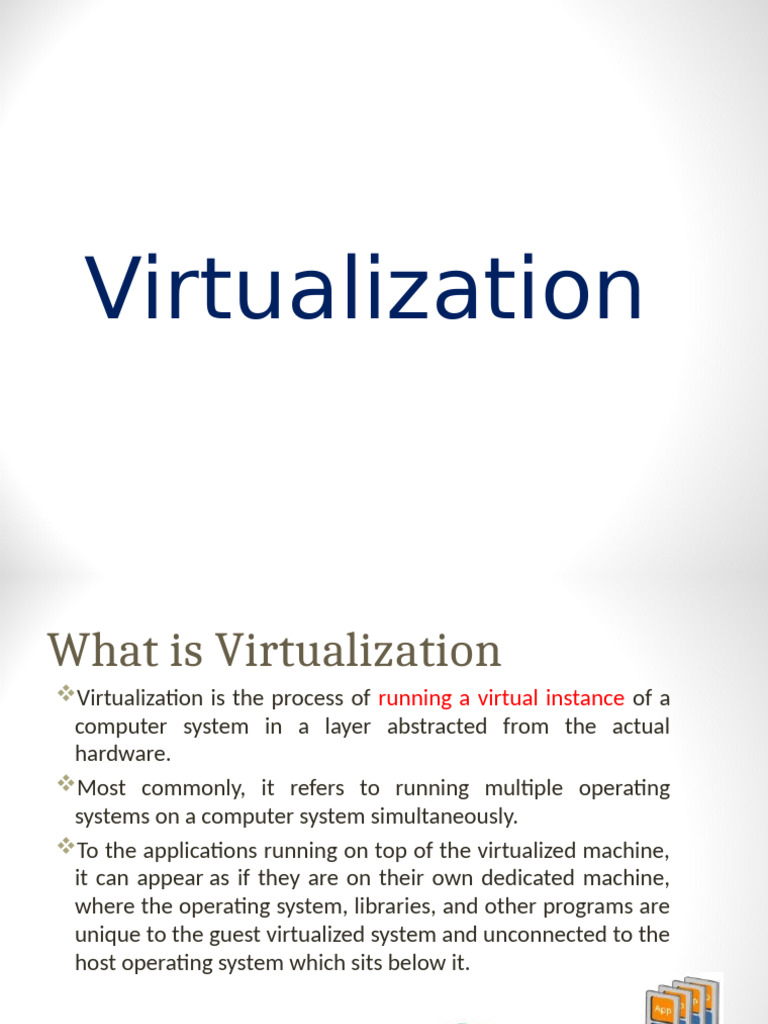Virtual Ization | PDF | Virtualization | Virtual Machine