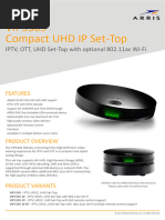 Vip7802 Uhd Ip Set Top With Wifi 6 Manual | PDF | Electromagnetic ...