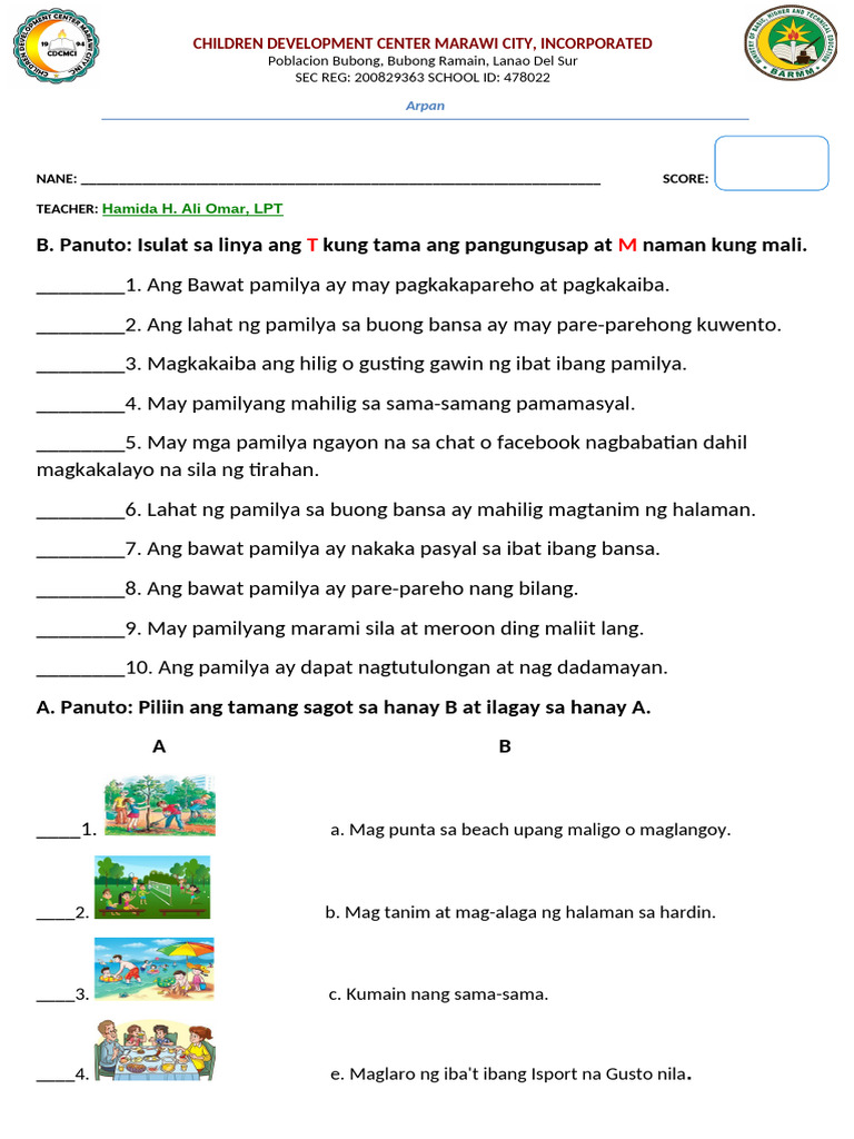 ARP.quiz_114519 | PDF