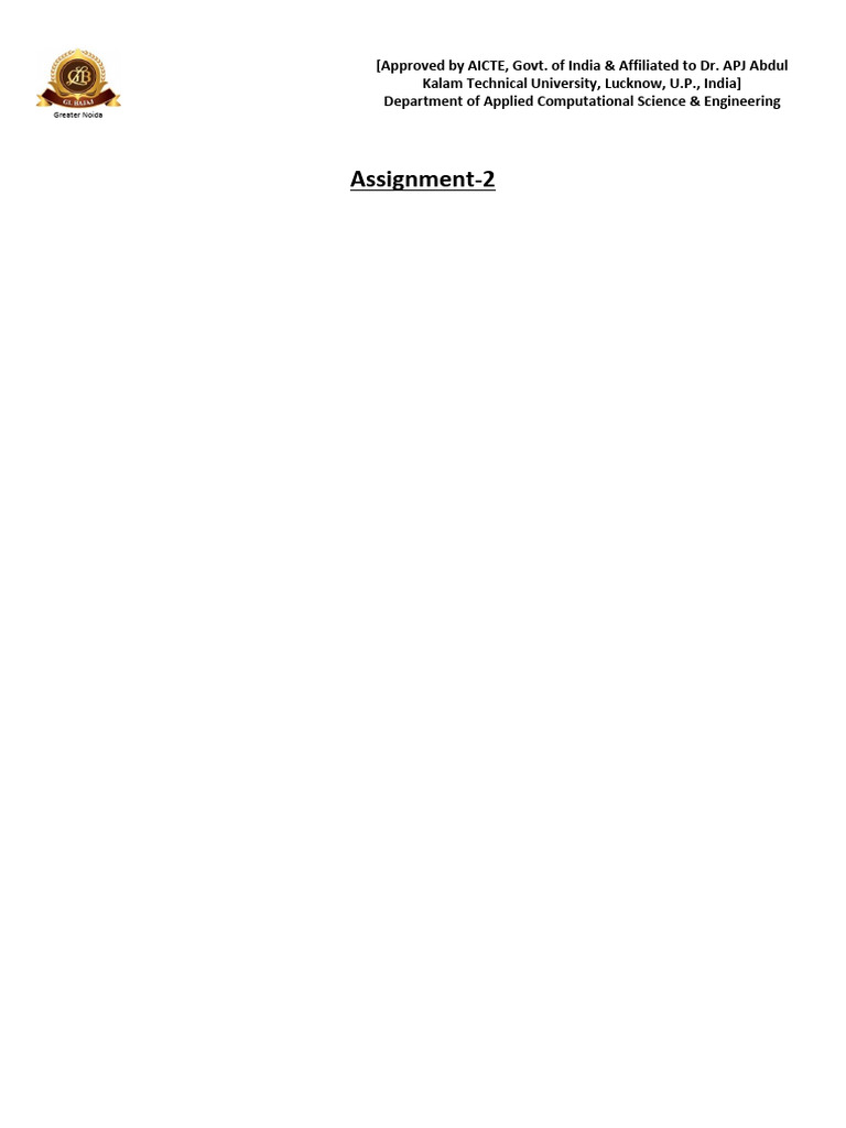 OOP Assignment-2 | PDF