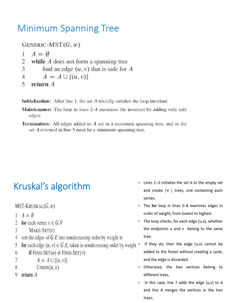 M4_MST | PDF | Theoretical Computer Science | Applied Mathematics