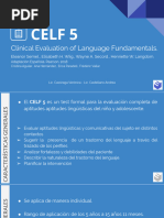 Celf 5 Manual de Aplicación y Corrección | PDF