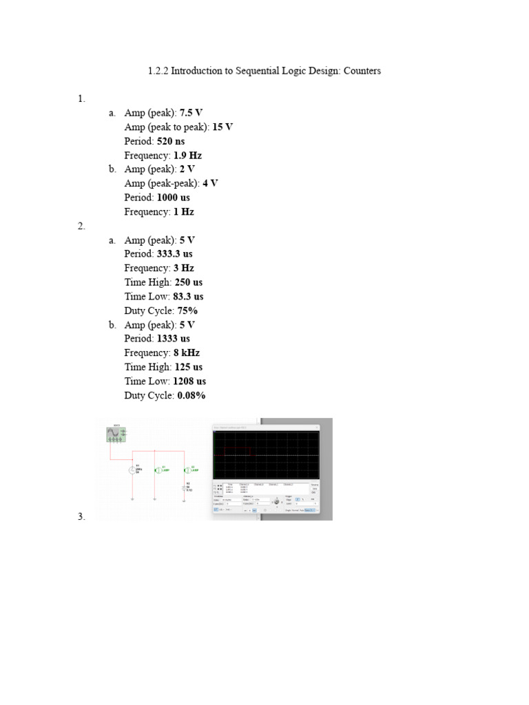 1.2.2 Introduction To Sequential Logic Design - Counters | PDF