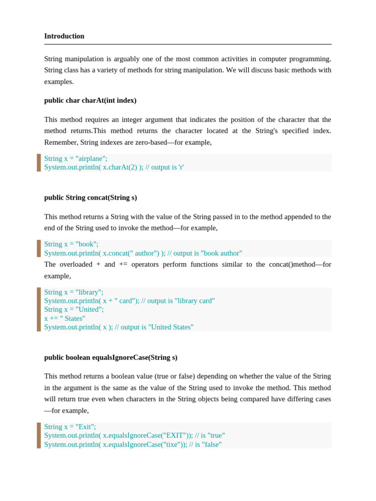 New Microsoft Word Document | PDF | String (Computer Science) | Boolean Data Type