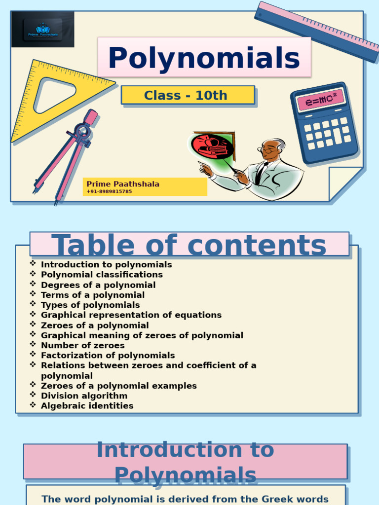 Polynomial | PDF | Polynomial | Factorization Polynomial | PDF | Polynomial | Factorization