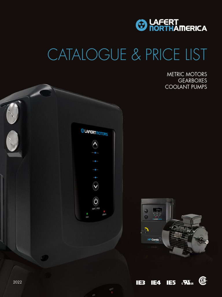 Lafert Catalogue MLE Series (17-18) | PDF | Electric Motor | Electrical ...