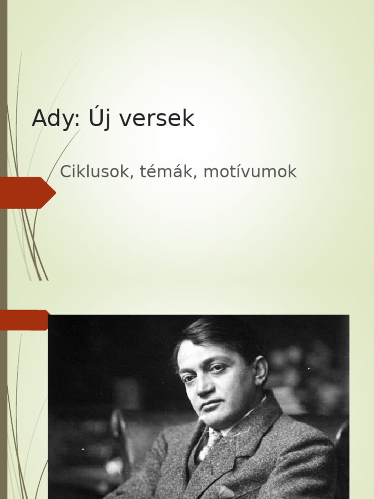 Ady Uj Versek | PDF