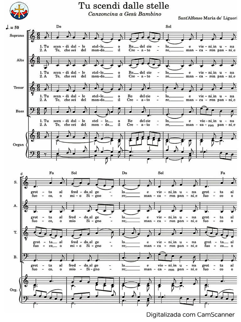 Tu Scendi Dalle Stelle | PDF