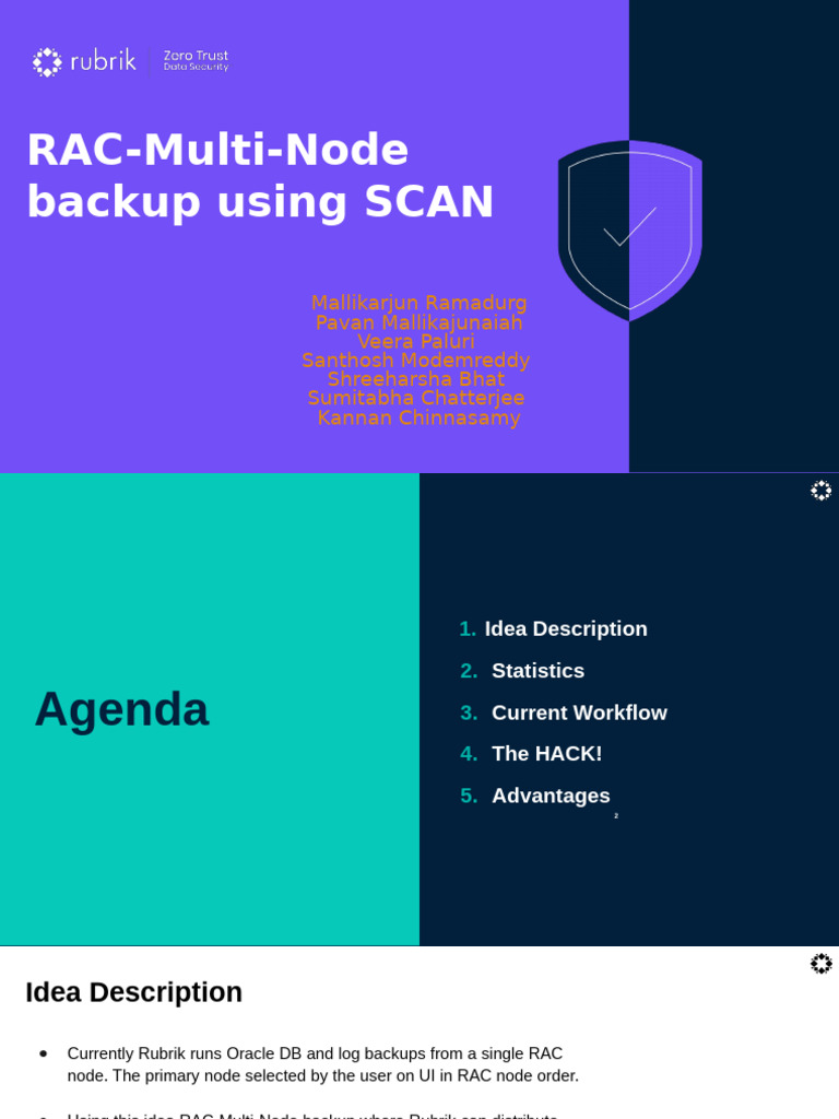 Multi-Node Oracle RAC Backup Optimization | PDF | Computer Cluster | Backup