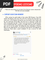 01 Biography and Questions SIMONE BILES | PDF | Simone Biles | Gymnastics