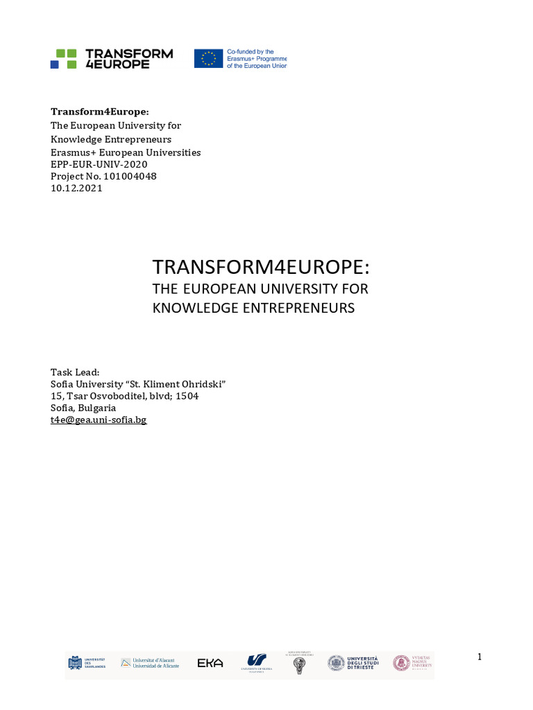 T4eu Chair Exchange Second Call 2022 270622 Def | PDF | Doctor Of ...