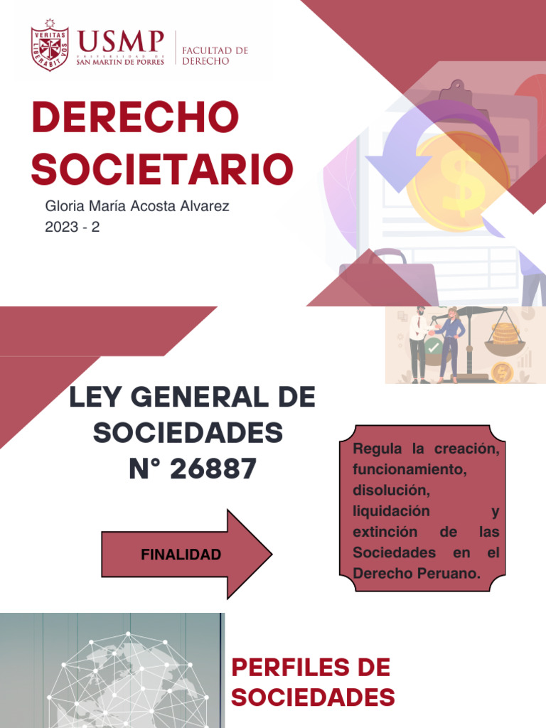 Clase 2 - Derecho Societario | PDF | Sociedad de responsabilidad limitada | Justicia