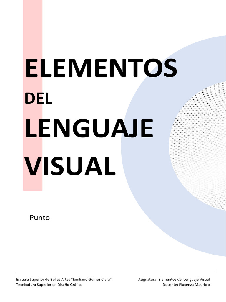 Elementos Del Lenguaje Visual | PDF | Diseño gráfico | Diseño