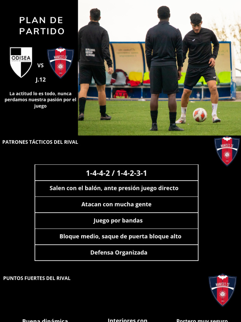 Estrategia para el Partido de Fútbol | PDF