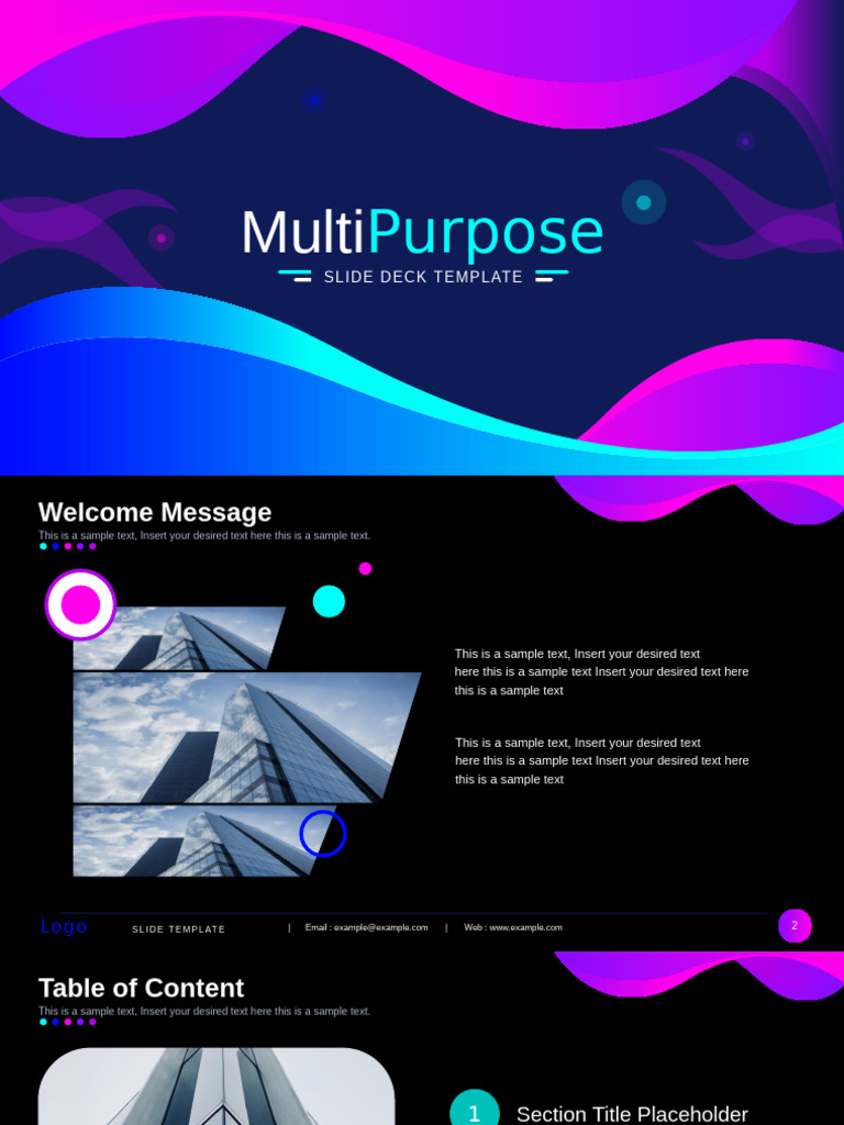 8444 03 General Purpose Powerpoint Template 16x9 1 | PDF | Computing ...