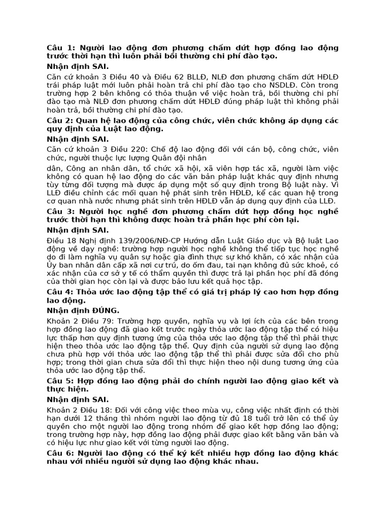 Nhận Định LLD | PDF