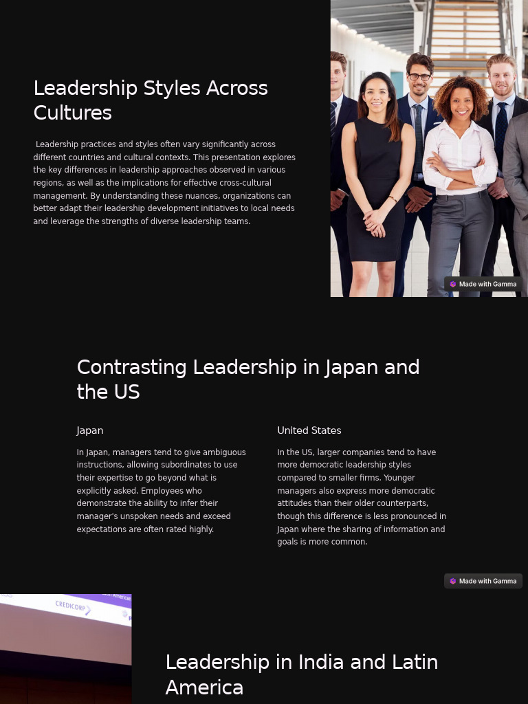 Leadership Styles Across Cultures | PDF | Leadership | Psychology