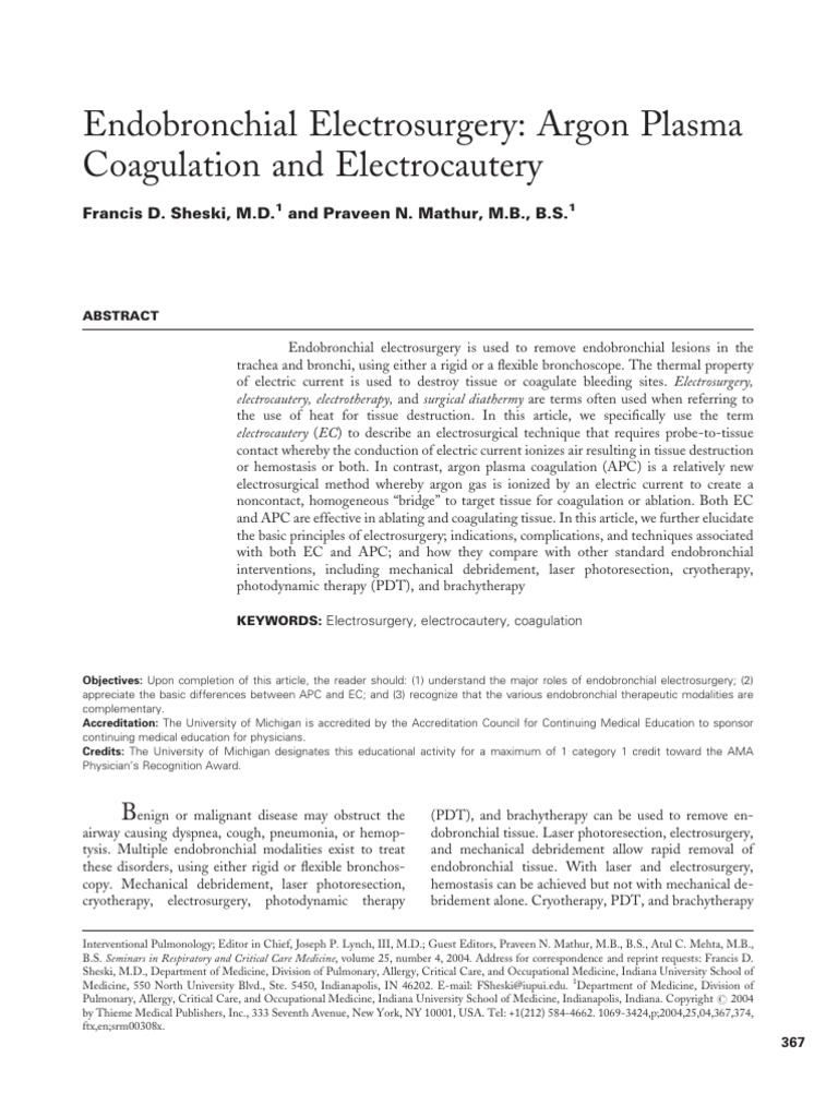 APC | PDF | Clinical Medicine | Medical Specialties
