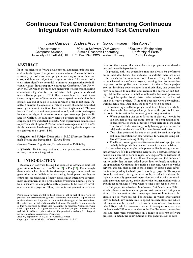 EAFIT - Scm.continuous Test Generation Enhancing Continuous Integration ...