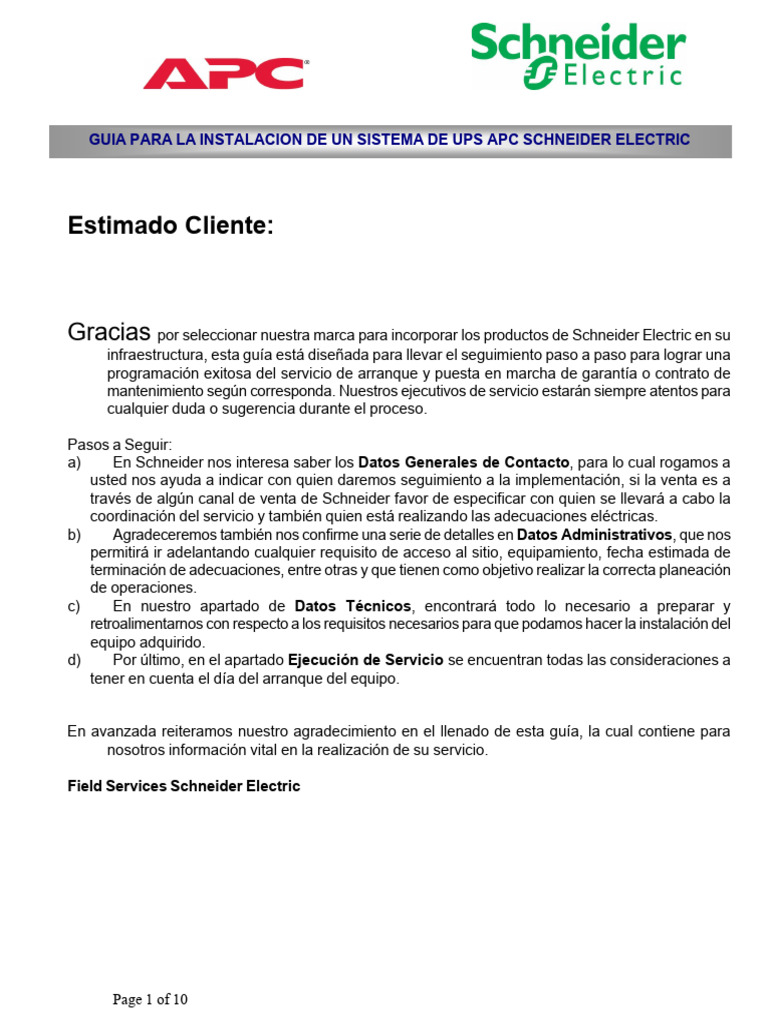 Checklist UPS EJEM[1] | PDF | Ingenieria Eléctrica