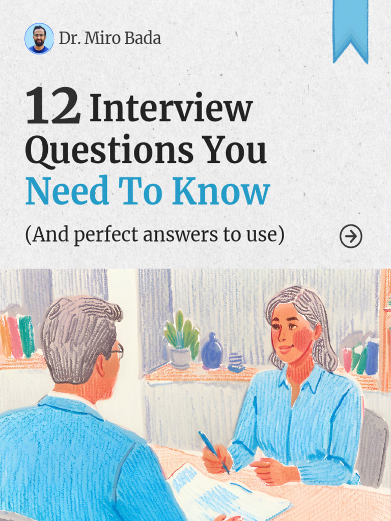 Interview Tips from Dr. Miro Bada | PDF | Social Psychology