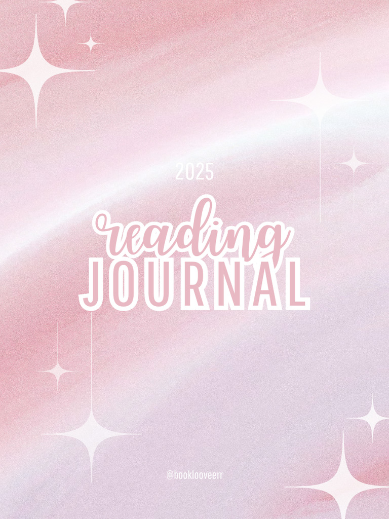 2025 Reading Journal Template | PDF | Books | Sources