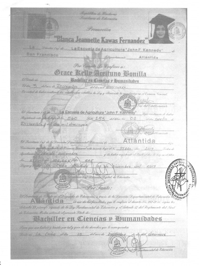 Grace Kelly Aceituno Bonilla | PDF