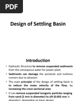 Desilting Basin Operation Guidelines | PDF | Sediment | Deposition ...