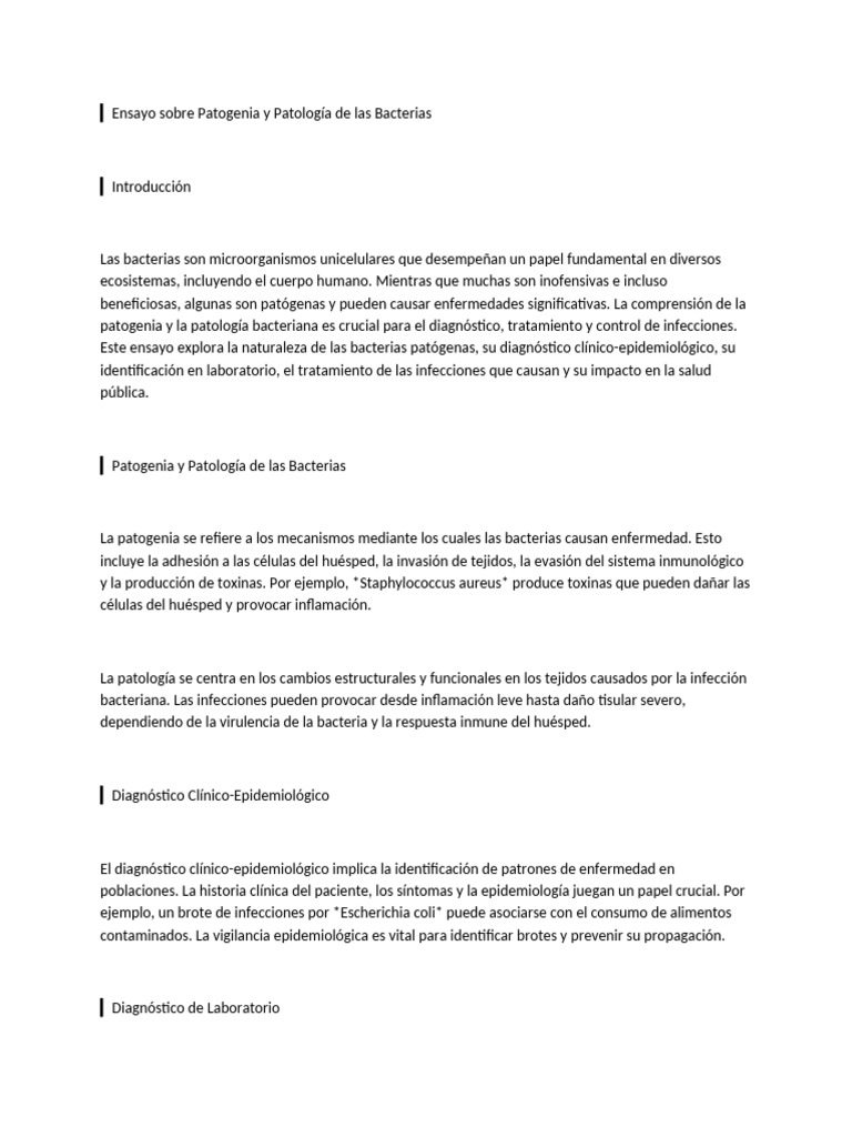 Patogenia y Patología Bacteriana | PDF | Resistencia antimicrobiana ...