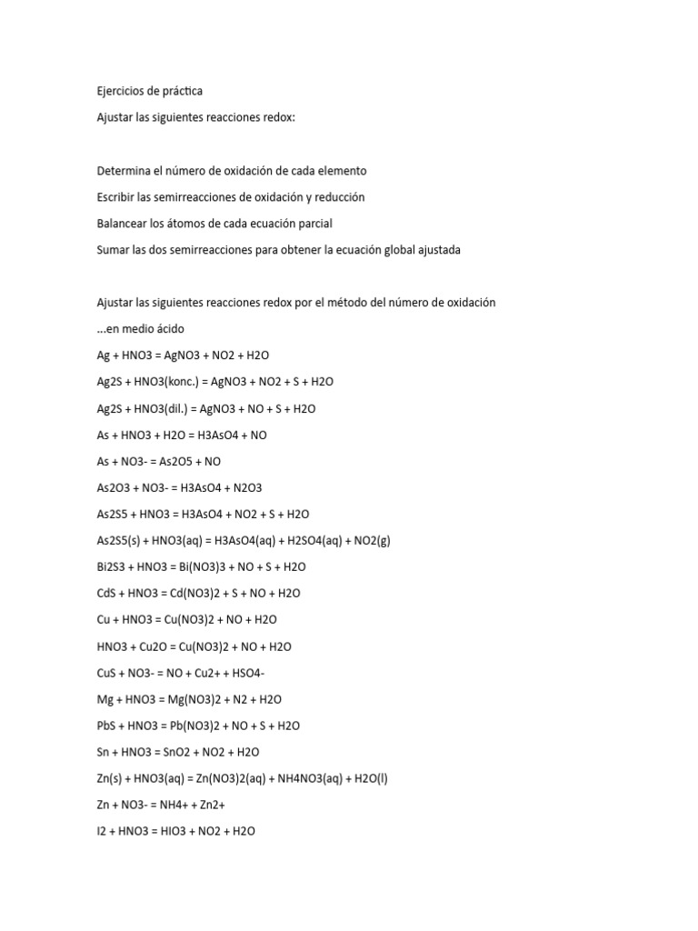 Ejercicios de Práctica 1 | PDF
