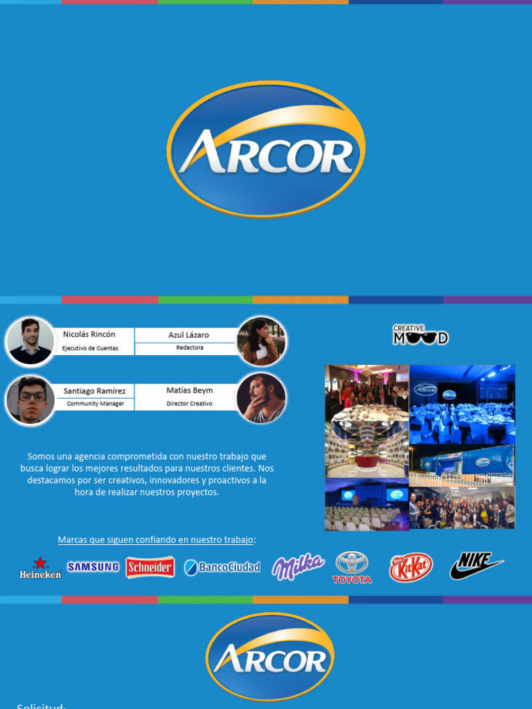 Evento Virtual 70 Años de Arcor | PDF | Red mundial | Internet y web
