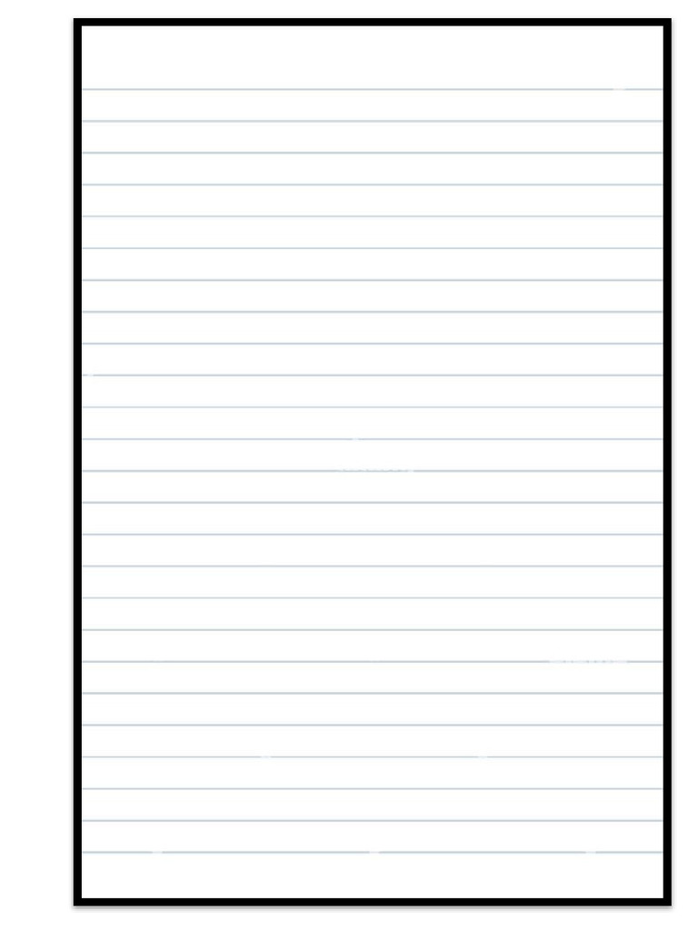 A4 Template With Borders | PDF
