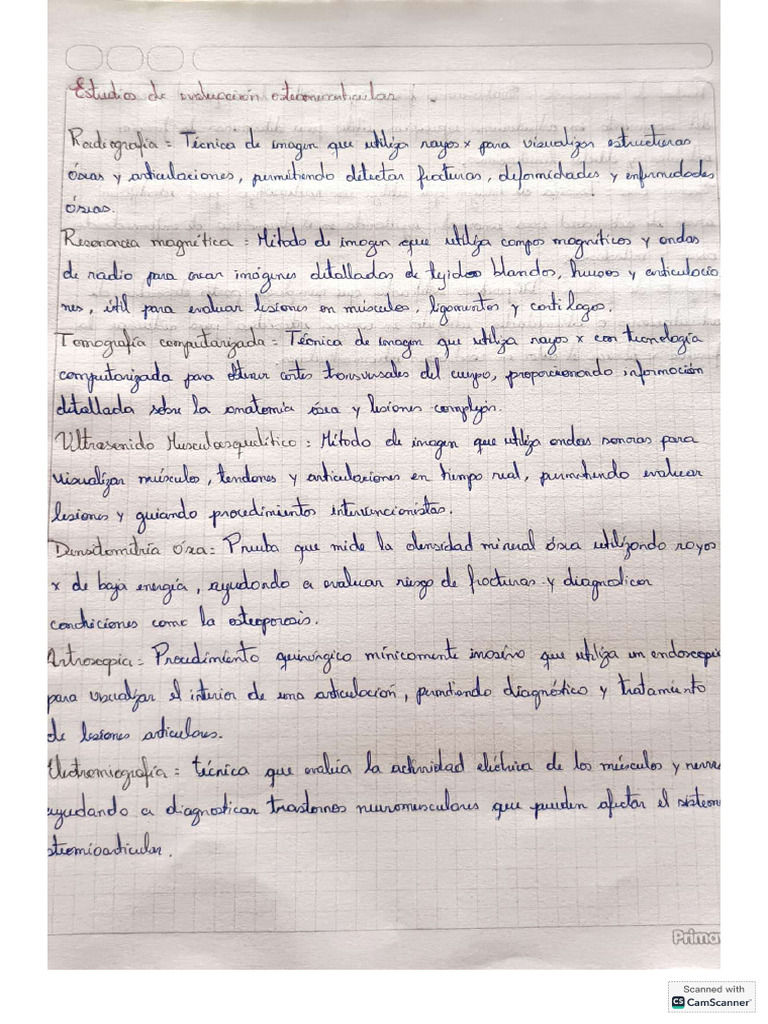 Osteomioarticular Deber | PDF