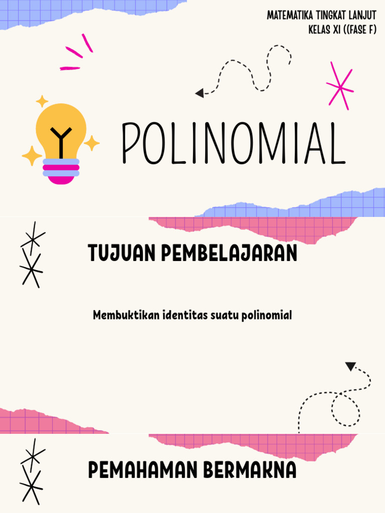 Polinomial 8 - Identitas Polinomial | PDF