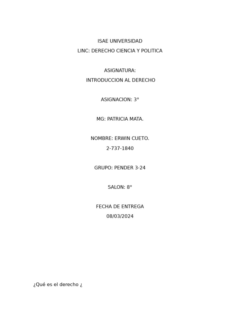 Asigna. 3 Tech | PDF | Constitución | Filosofía Aplicada