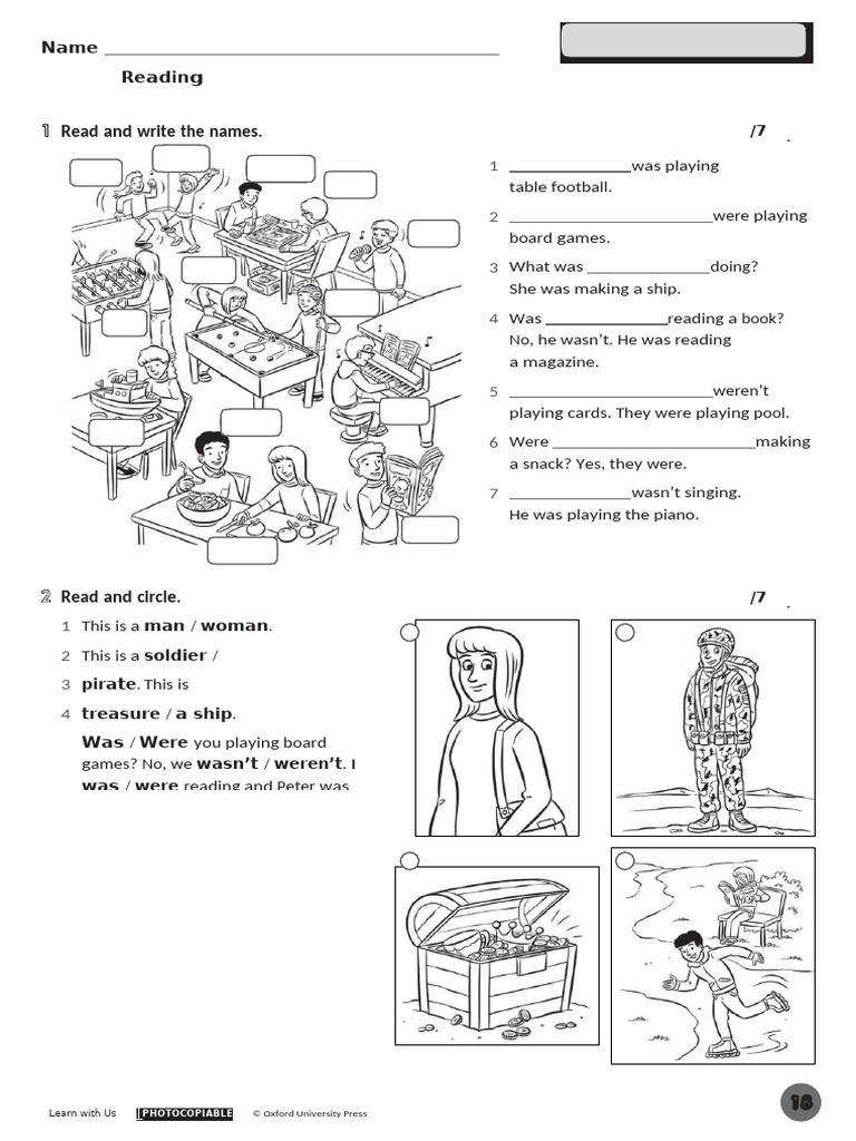 LWU 6 Unit 5 Standard Test | PDF