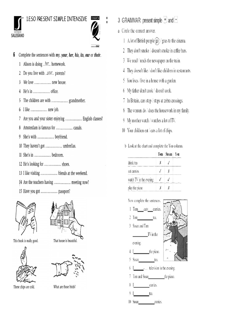 1.ESO_INTENSIVE_PRES_SIMPLE | PDF